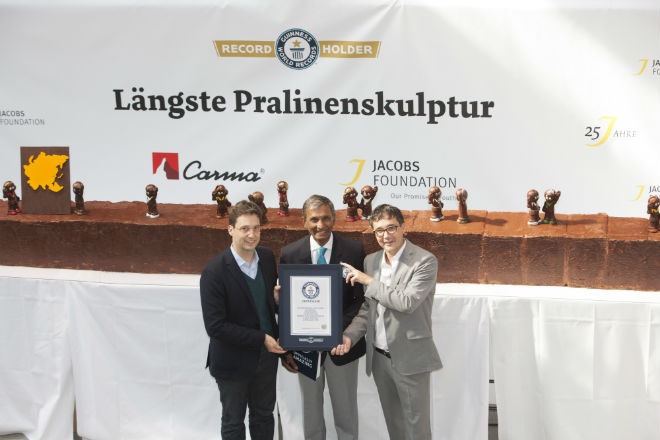 The Jacobs Foundation & CARMA® Barry Callebaut Schweiz | Guinness World ...
