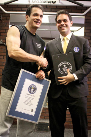 New strongman record for Bob Natoli | Guinness World Records