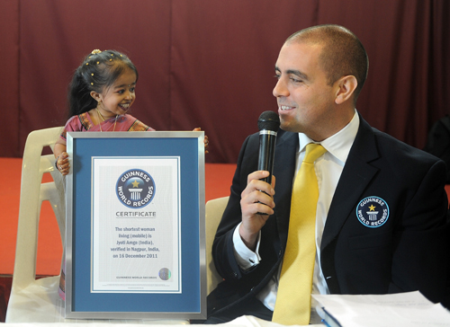 New world’s shortest woman: It’s official – Jyoti Amge from India is ...