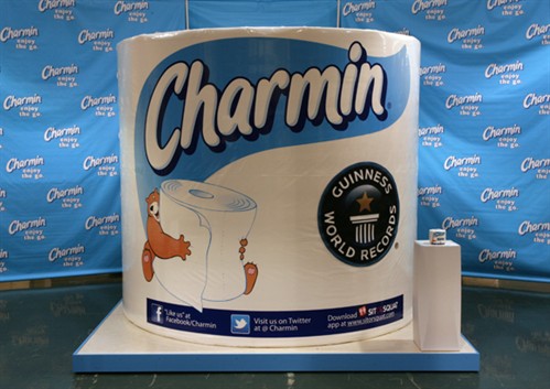Procter & Gamble roll away with toilet paper record | Guinness World ...