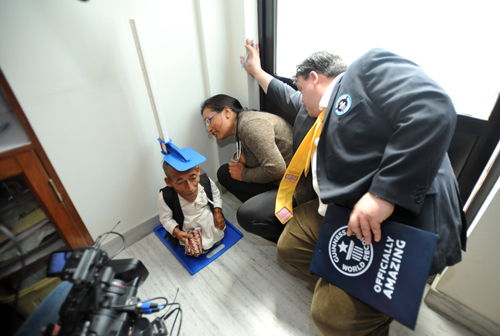 Shortest man world record: It’s official! Chandra Bahadur Dangi is ...