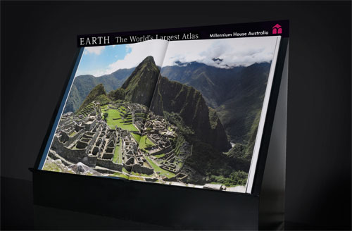 World’s largest atlas is unveiled at the British Library | Guinness ...