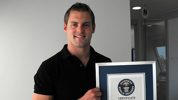 Record breaking swimmer Liam Tancock eyes Rio Olympics glory | Guinness ...