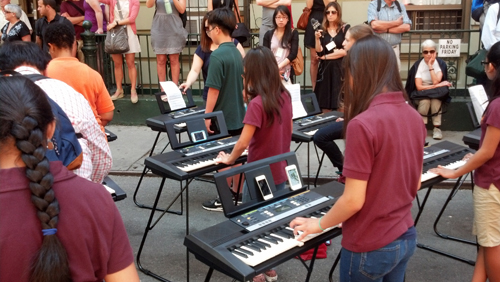 Make Music New York plays largest electronic keyboard ensemble ...