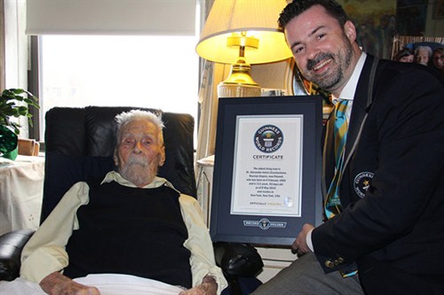 Dr. Alexander Imich confirmed as new world's oldest man at 111 ...