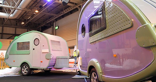 Fully-functioning life-sized caravan built entirely from LEGO bricks ...