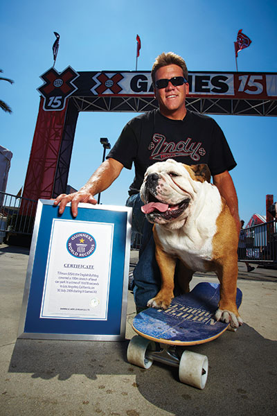 Farewell to talented Tillman, former fastest dog on a skateboard record ...
