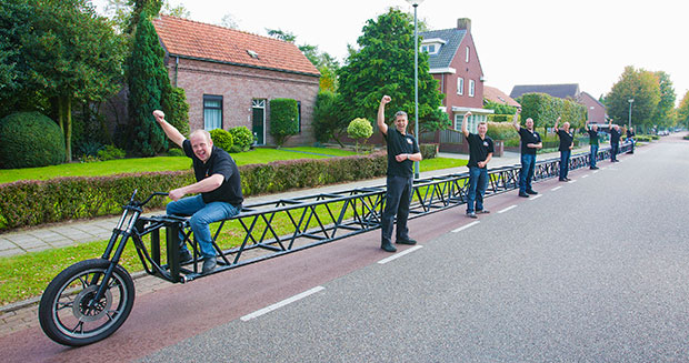 Record Holder Profile Video: The longest bicycle in the world ...