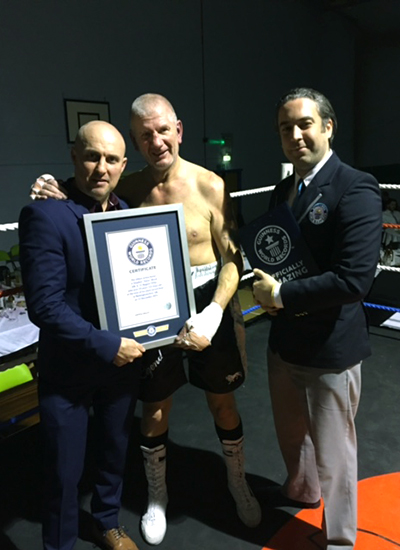 Steve Ward reclaims title as oldest active boxer aged 59 | Guinness ...