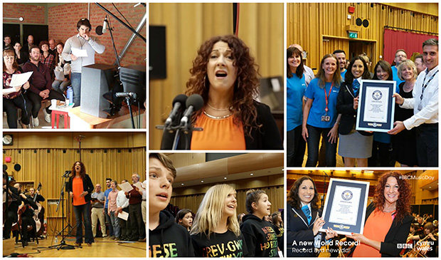 Video: Watch record-breaking long distance duet between singers in ...