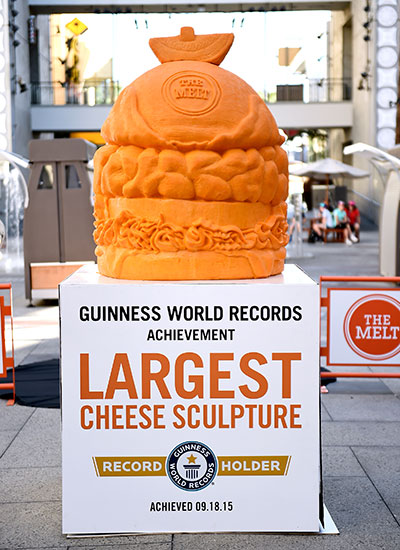US restaurant proves it is the big cheese with enormous cheddar ...