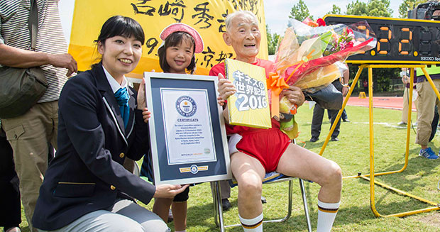 World's oldest competitive sprinter races his way to new world record ...
