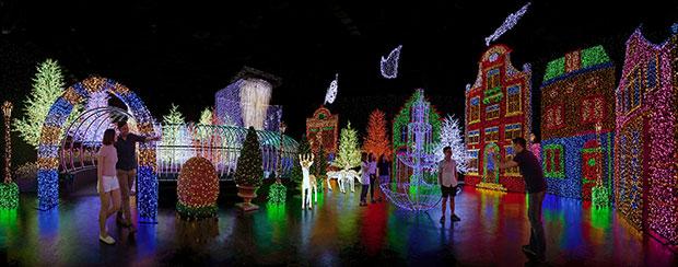 Universal Studios Singapore unveils world’s largest indoor light ...