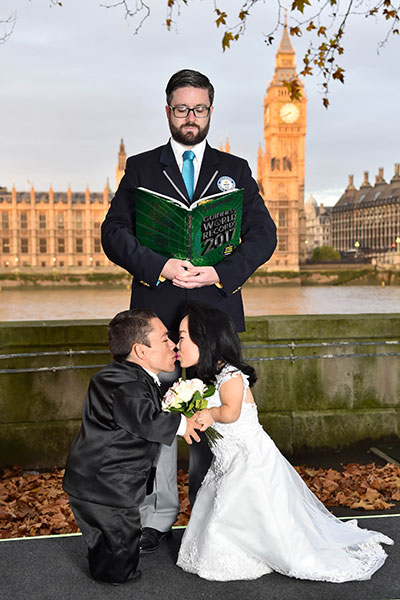 Say hello to Paulo and Katyucia - the world’s shortest married couple ...