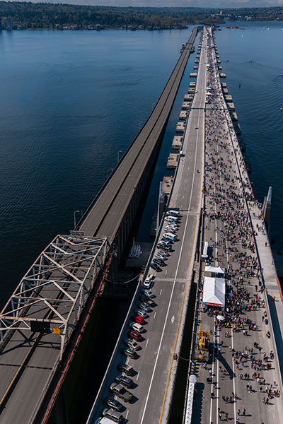 New bridge in Washington State betters longest floating bridge record ...
