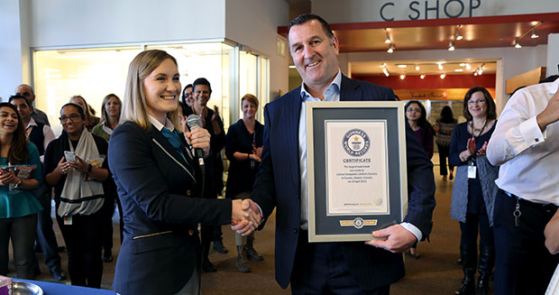 Canadian food retailer reclaims record for world's largest naan bread ...