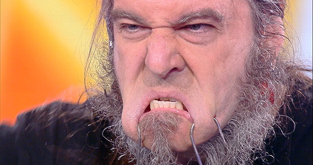 Video: Canadian circus duo take on extreme forehead and cheek ...