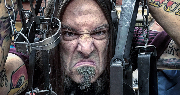 Video: Canadian circus duo take on extreme forehead and cheek ...