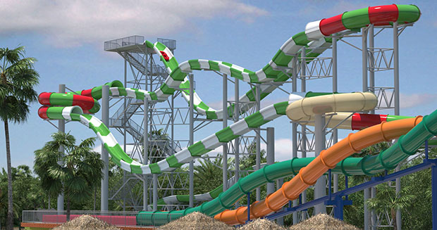 US waterpark builds world’s tallest water coaster | Guinness World Records