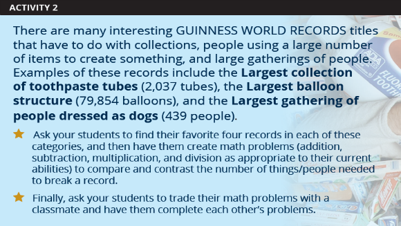 Teacher’s Guide 2017: How Guinness World Records can make lessons fun ...