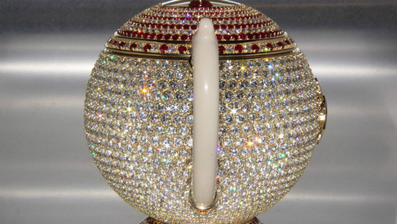Most valuable teapot: Bejewelled piece of tableware is worth $3 million ...
