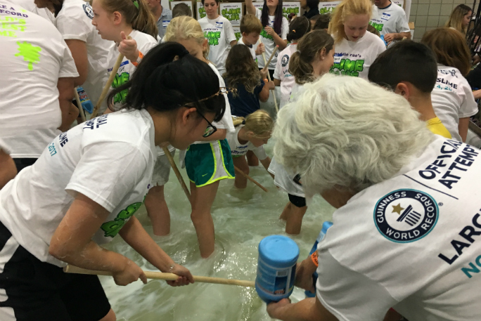 Twelve-year-old slime-maker achieves the world’s largest slime ...