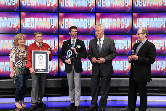 Voice of JEOPARDY! John Gilbert achieves a record for his career on the ...