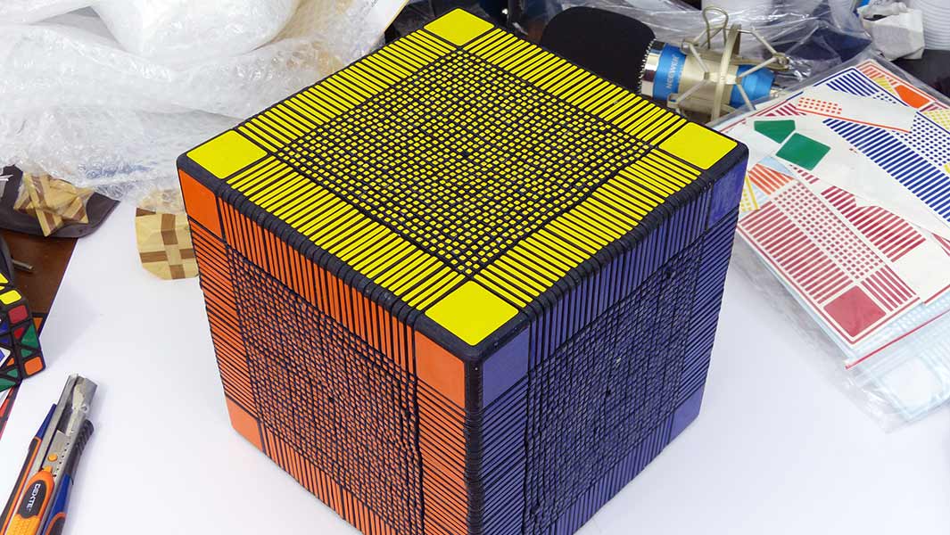 Video: Meet the designer who spent 205 hours making an enormous ...