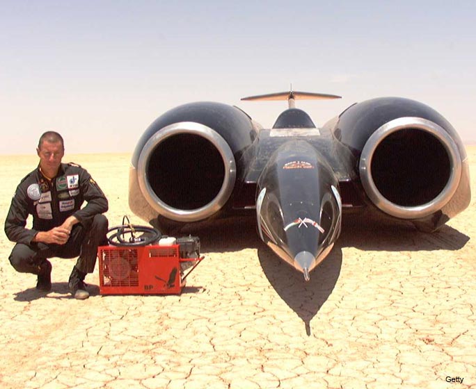 Meet the fastest cars in the world 20 years after Thrust SSC's land ...