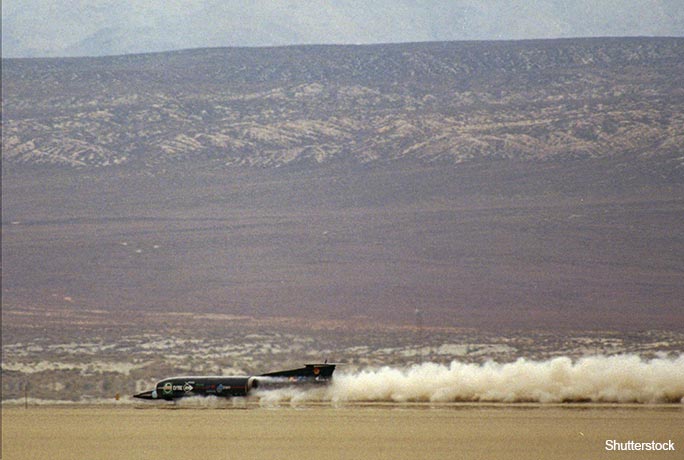 Meet the fastest cars in the world 20 years after Thrust SSC's land ...