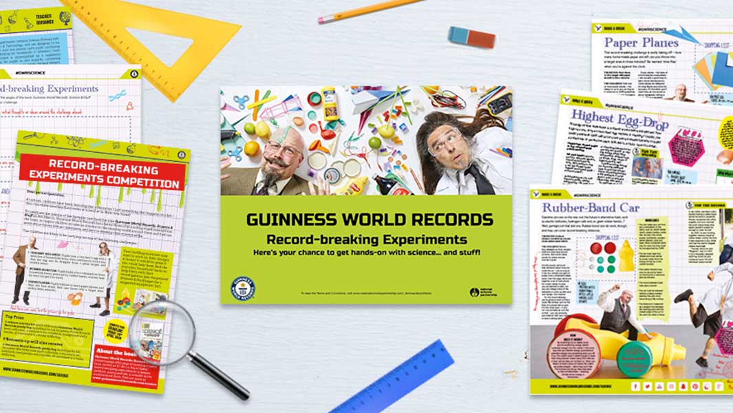 Kids can break a Guinness World Records title in their science class ...