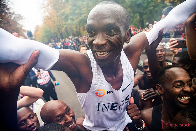How marathon records have improved as Eliud Kipchoge becomes first ...