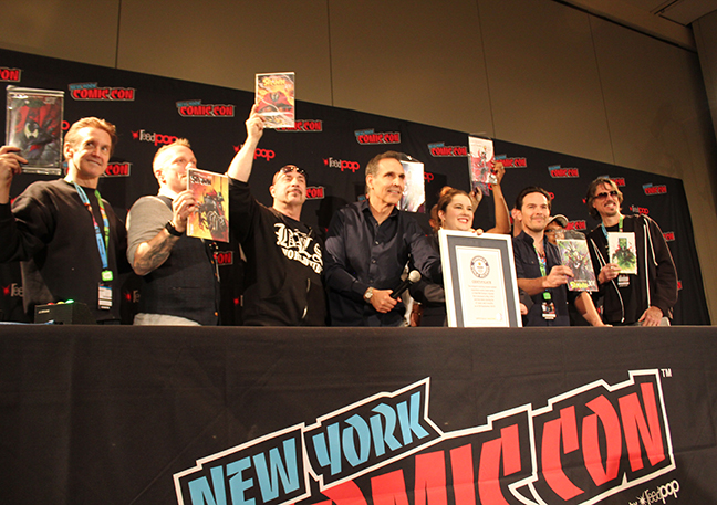 SPAWN comic book series honoured at New York Comic Con | Guinness World ...