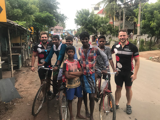 Doctors pedal more than 28,000 km to circumnavigate the globe on a ...