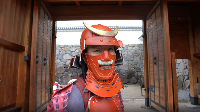 Riding the length of Japan on a scooter: why a red samurai has embarked ...
