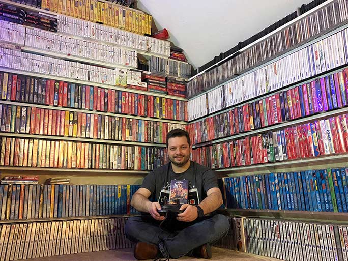This gamer has the world’s largest videogame collection with more than ...