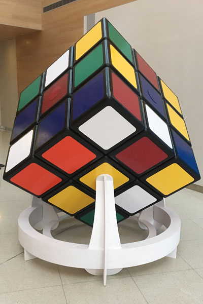 Science museum visitors invited to solve the world’s largest Rubik’s ...