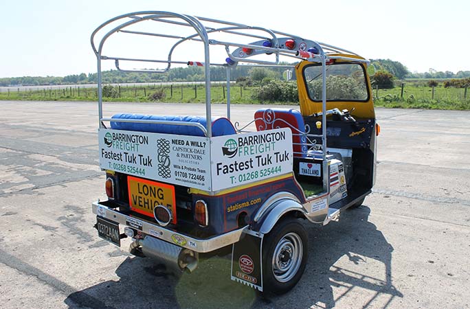 Watch the world’s fastest tuk-tuk reach its record-breaking 119 km/h ...