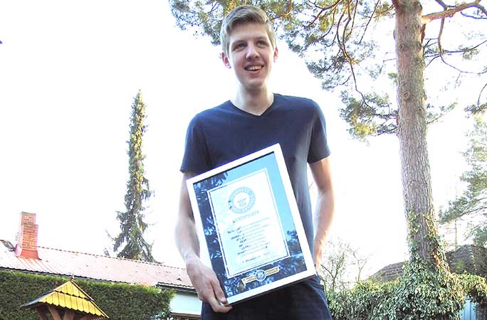 This German 16-year-old has the largest feet on a teenager at a ...