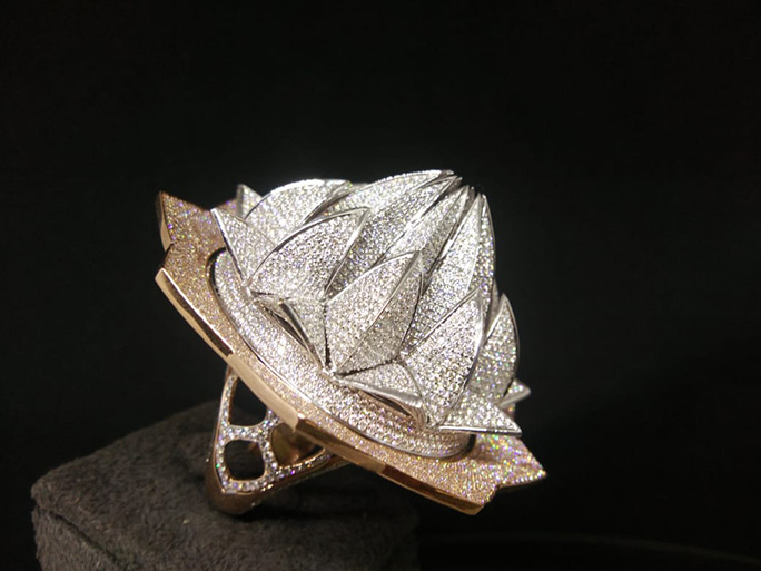 This record-breaking ring with 7,777 diamonds is worth $4.9 million ...