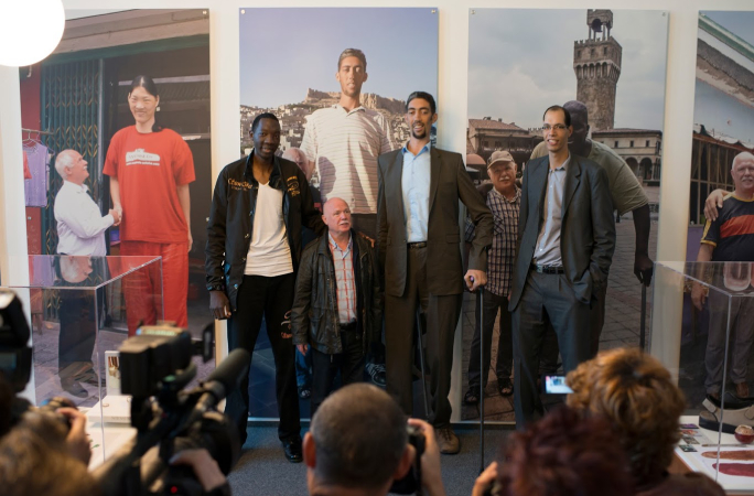 This is the man who makes shoes for the biggest feet in the world ...