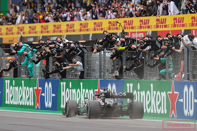 Lewis Hamilton makes history after 92nd Grand Prix win | Guinness World ...