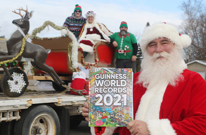 Canadian strongman Kevin Fast sets record for heaviest sleigh pulled ...