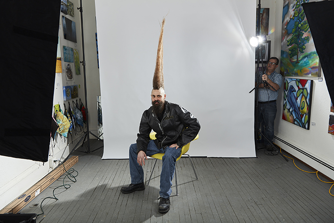 World’s tallest mohawk takes the Guinness World Records 2021 edition to ...