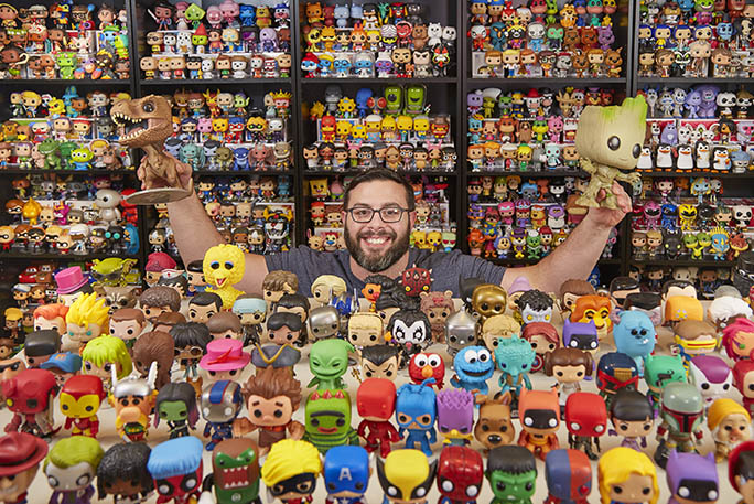Largest collector of Funko Pops! owns over 5,000 figurines | Guinness ...