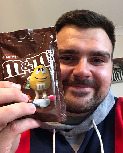 Tallest stack of M&M's record broken by 23-year-old Brit | Guinness ...