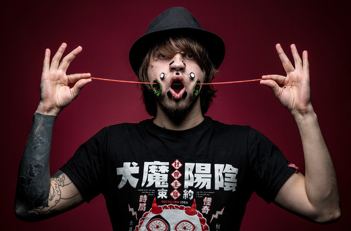 "Your body, your decision": James Goss on his 14 facial flesh tunnels ...