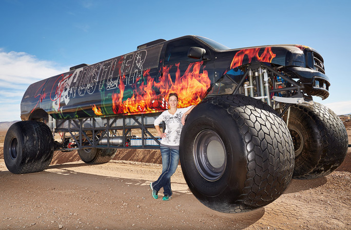 13 awesome monster truck records: Historic firsts to epic stunts ...