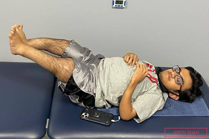 Teen with brittle bone disease achieves record for longest raised leg ...