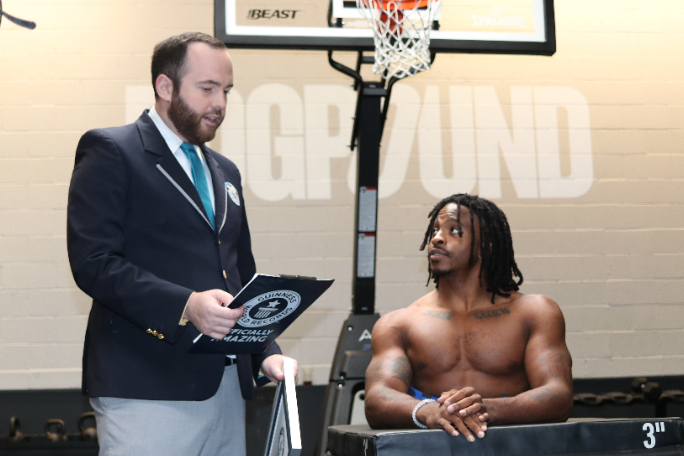 Zion Clark The Fastest Man On Two Hands Smashes Two More Records